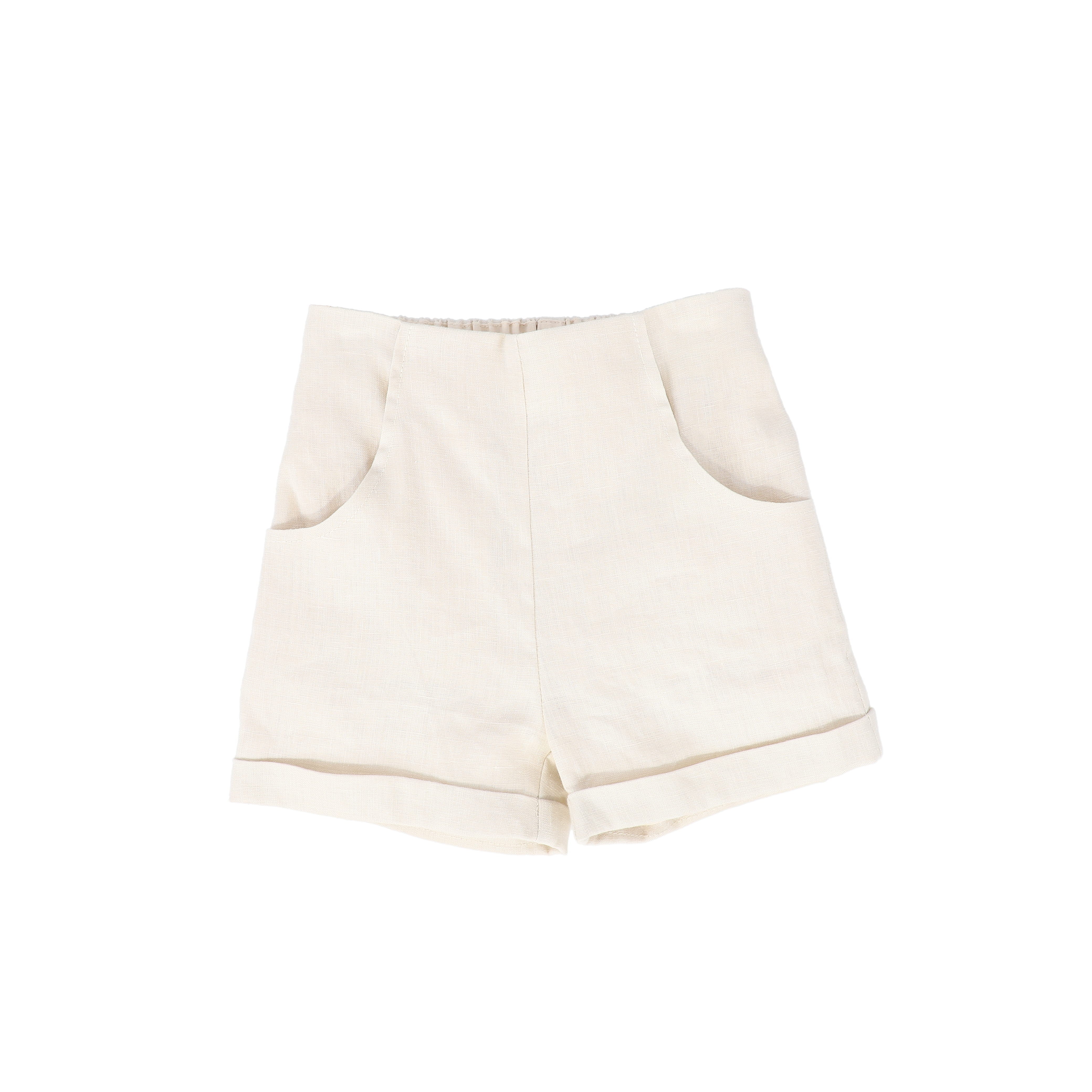 Le Bourdon Linen seam tan shorts – Flying Colors