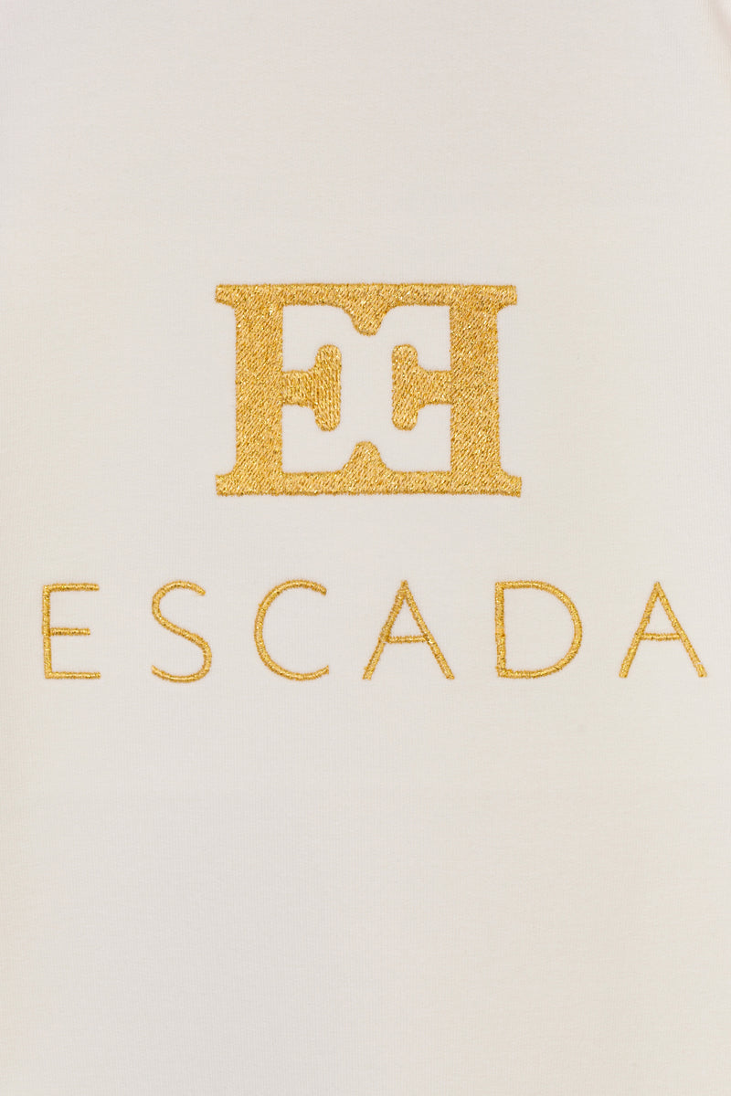 Logo band sweatshirt by Escada– Flying Colors