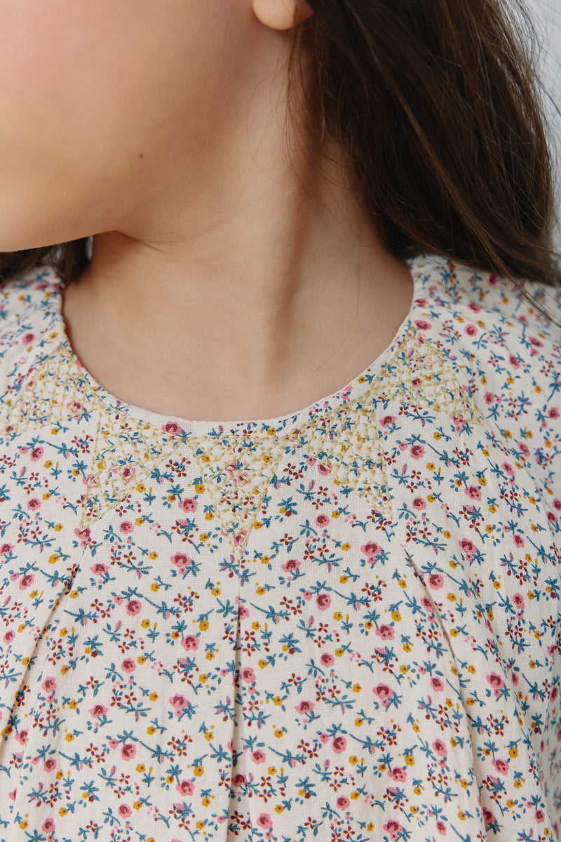 Flutter sleeve multi dress by Kipp– Flying Colors